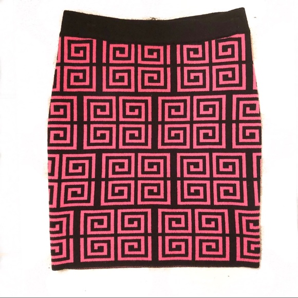 Alice + Olivia | Skirts | Alice Olivia Greek Key Mini Skirt In ...